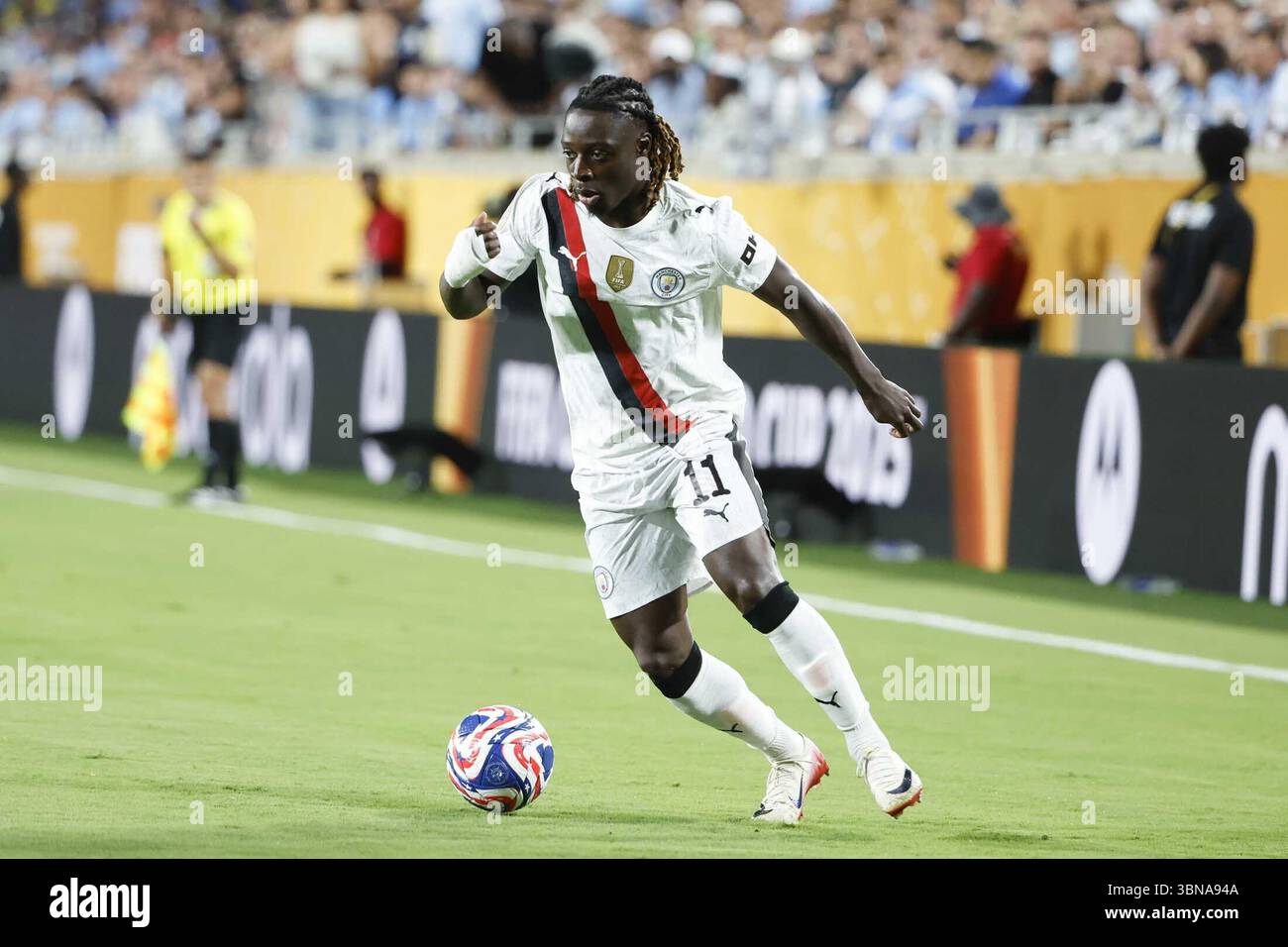 Jeremy Doku of Manchester City during the FIFA Club World Cup 2025 ...
