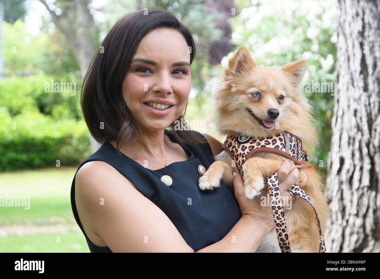 Singer María Laura Corradini Falomir known as Chenoa seen during the ...