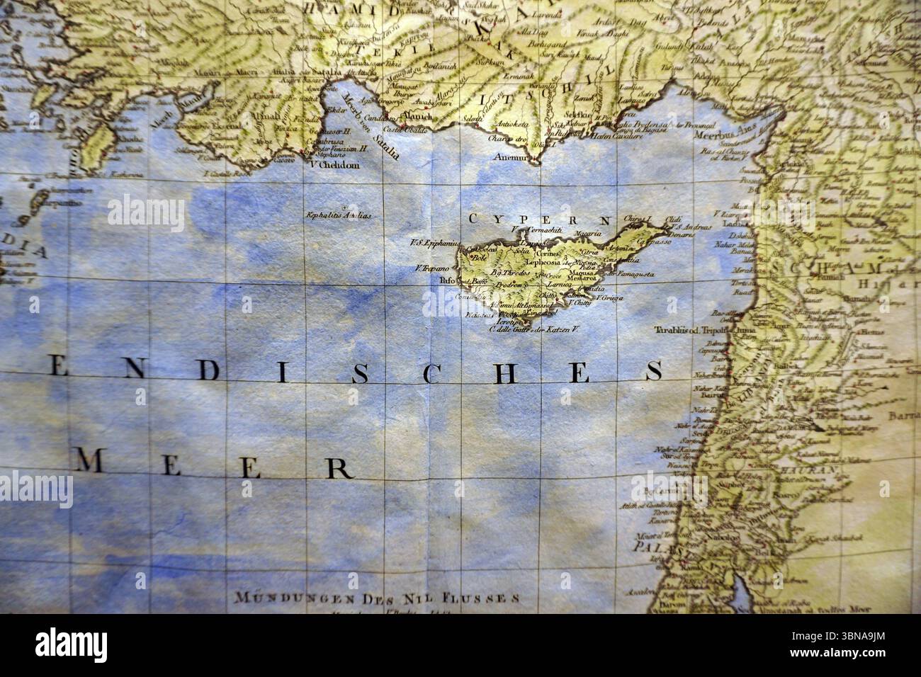 Nil map hi-res stock photography and images - Alamy