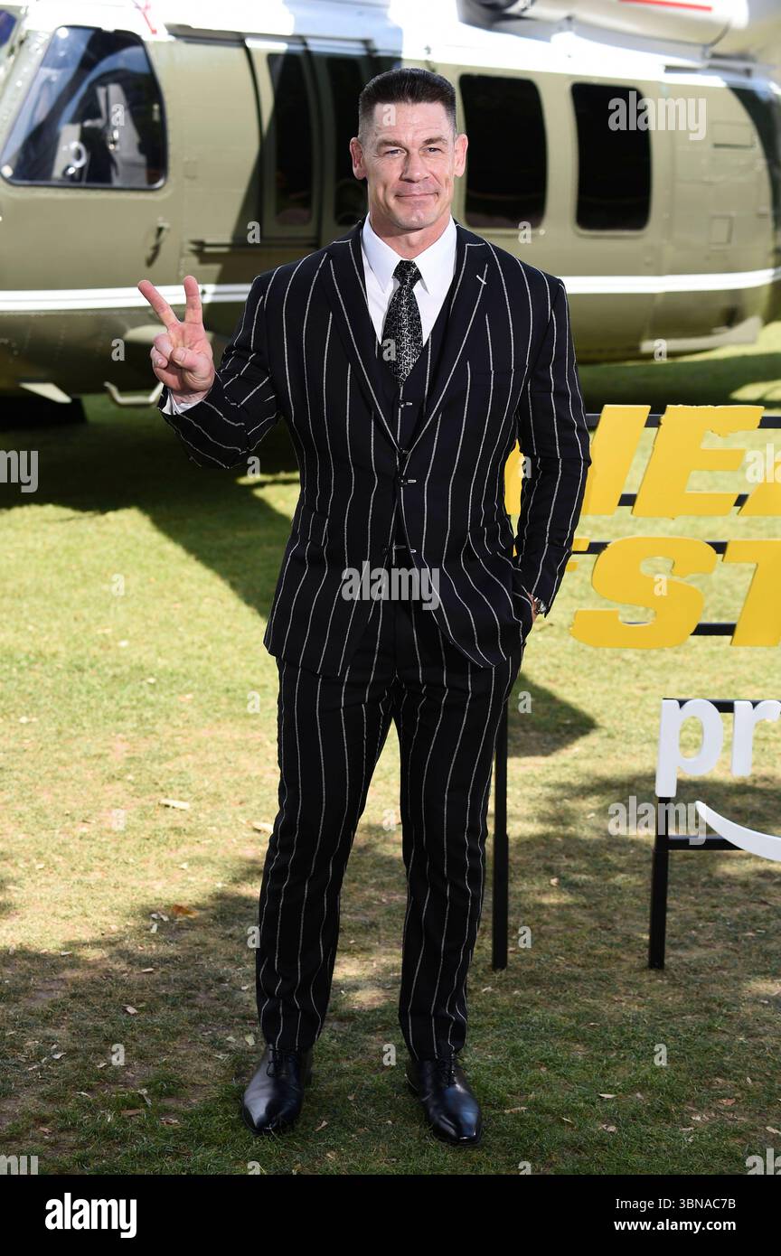 John Cena beim Photocall zum Amazon Prime Video Film Heads of State im ...