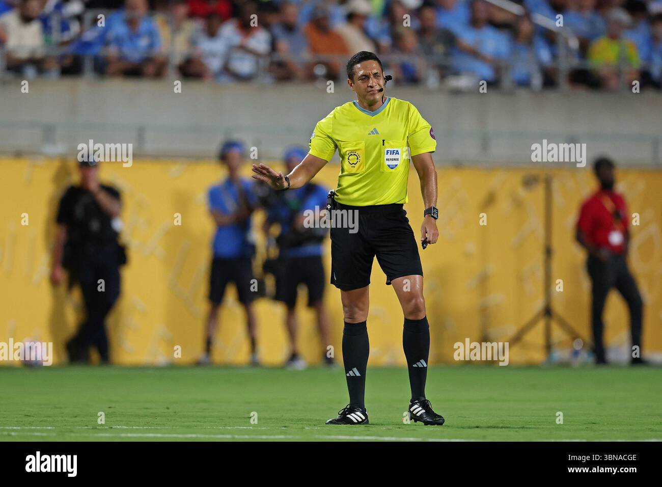 30th June 2025; Orlando, Florida, USA; FIFA Referee, Jesus Valenzuela ...