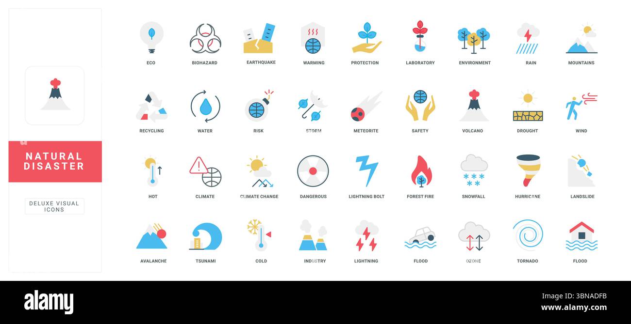 Flood emergency icons hi-res stock photography and images - Alamy