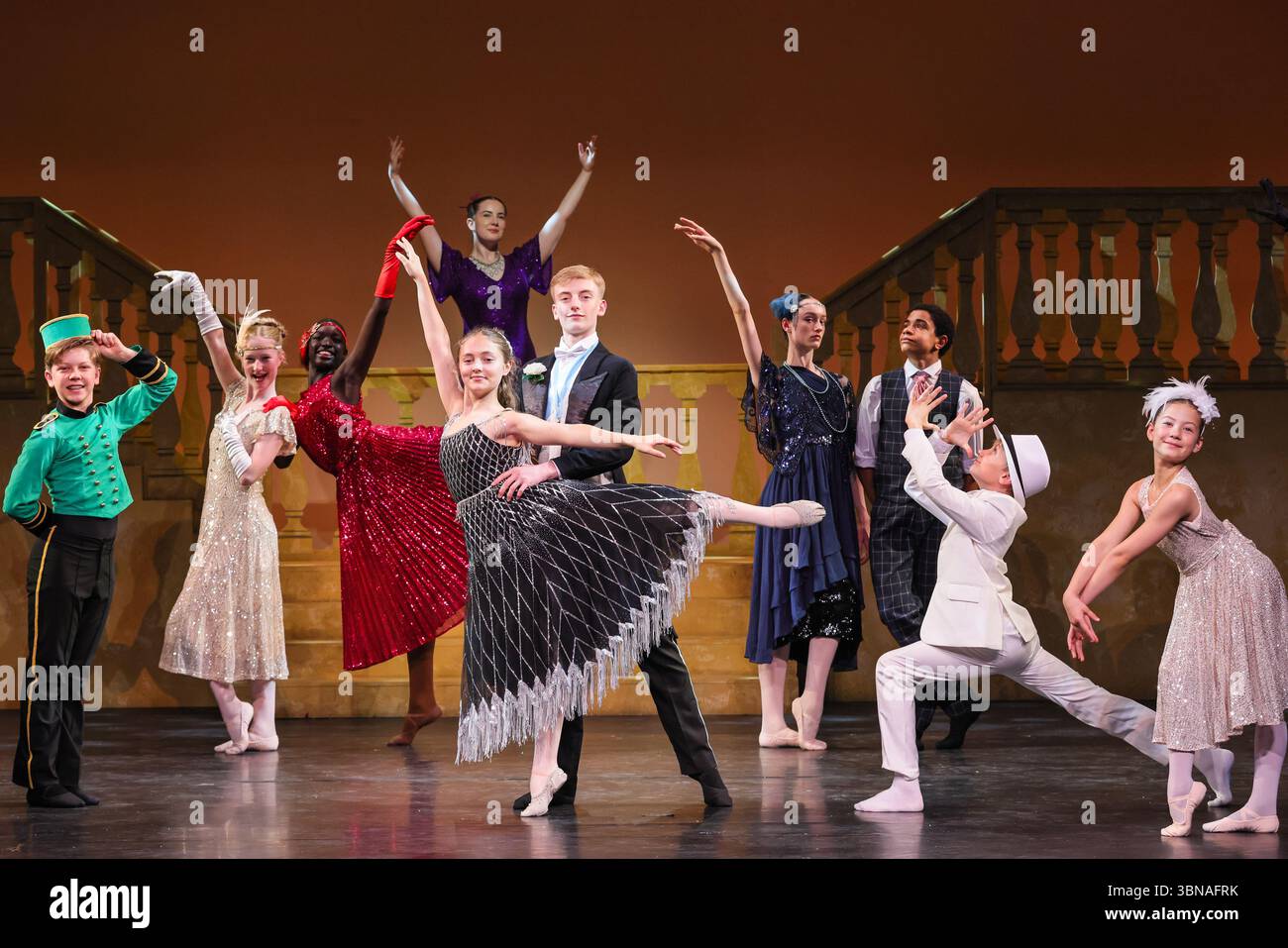 London, UK. 01st July, 2025.The young dancers in vibrant scenes on ...
