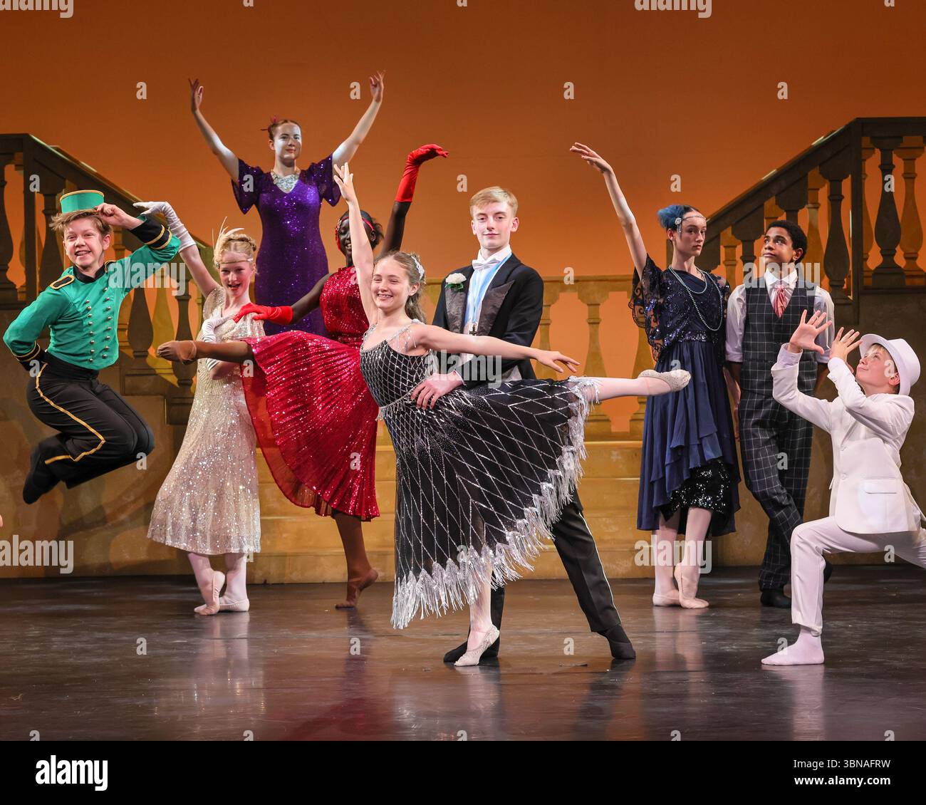 London, UK. 01st July, 2025.The young dancers in vibrant scenes on ...
