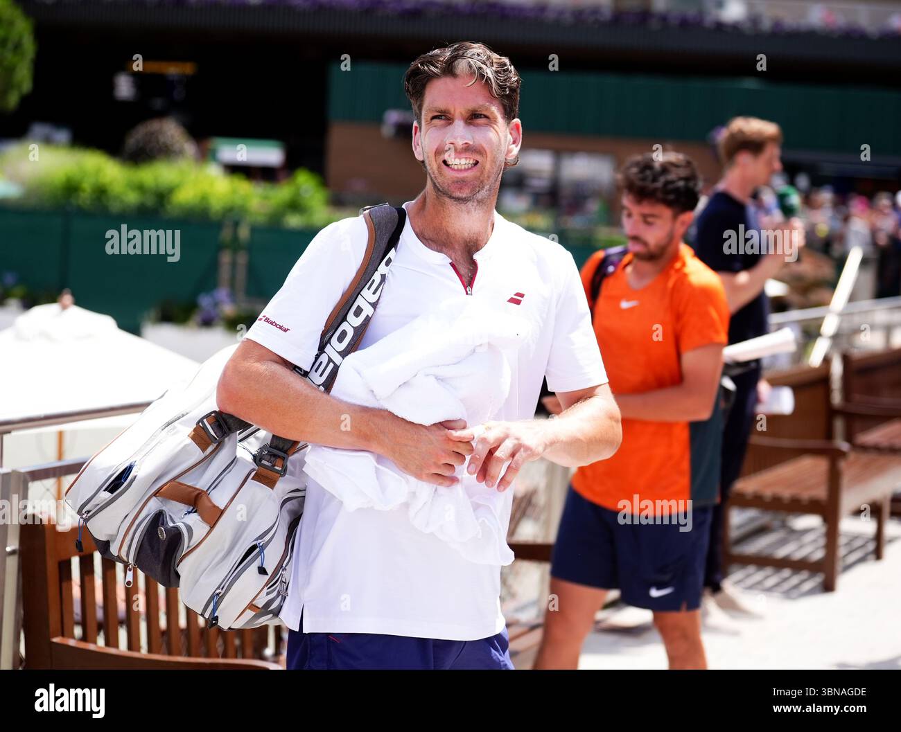 Cameron Norrie on day two of the 2025 Wimbledon Championships at the ...