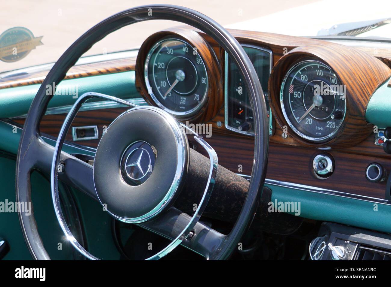 Features two analog gauges hi-res stock photography and images - Alamy
