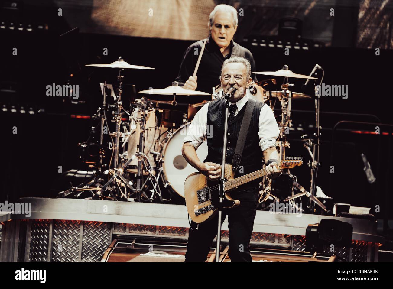San Siro Stadio, Milano, Italy, June 30, 2025, Bruce Springsteen on ...