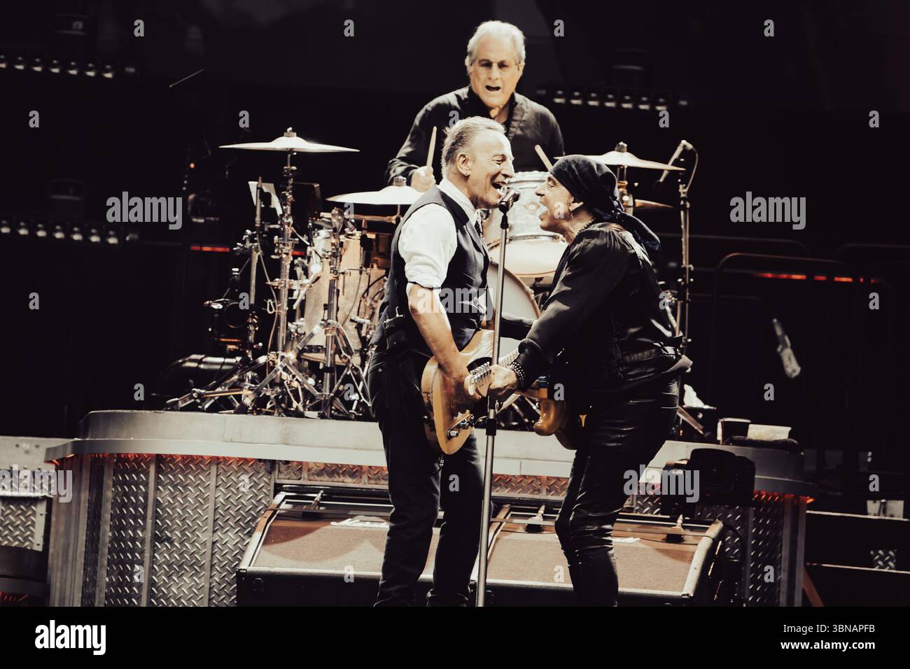 San Siro Stadio, Milano, Italy, June 30, 2025, Bruce Springsteen on ...
