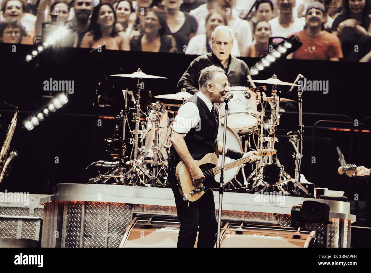 San Siro Stadio, Milano, Italy, June 30, 2025, Bruce Springsteen on ...