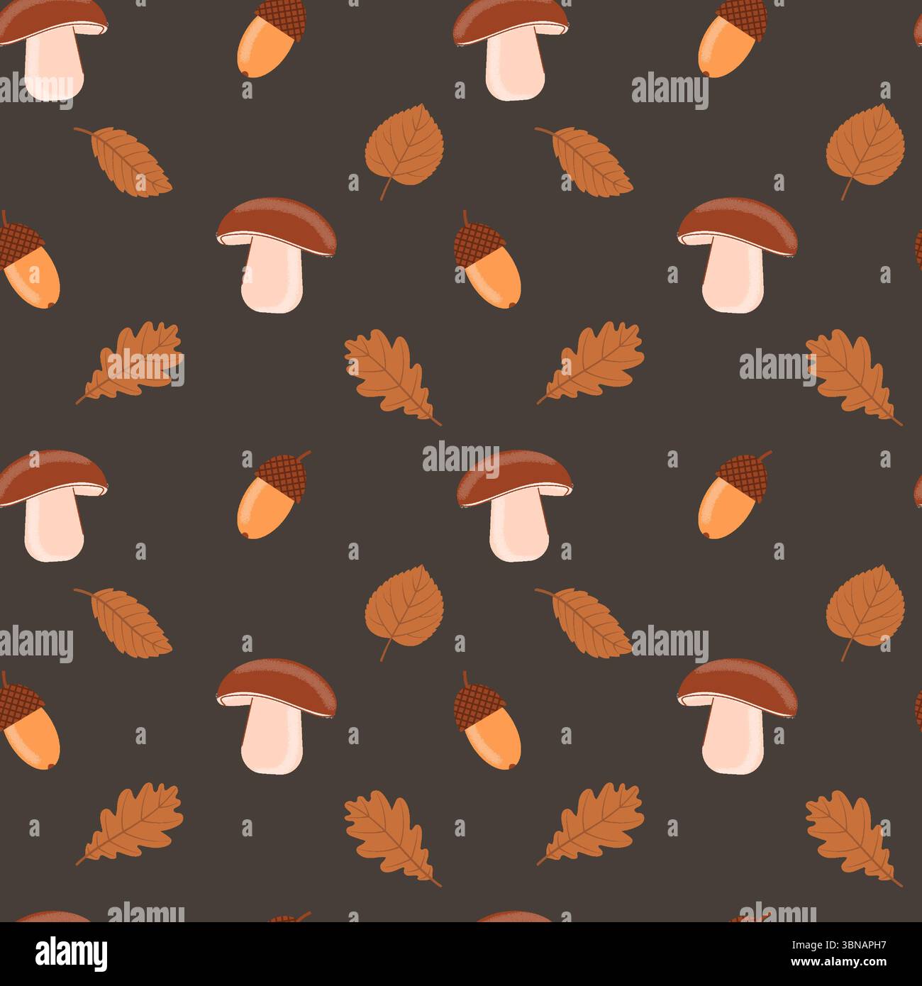 Leaf pattern printed Stock Vector Images - Alamy