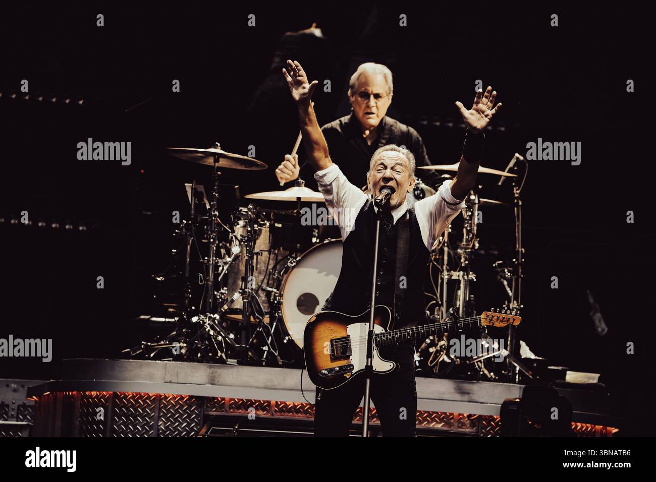 San Siro Stadio, Milano, Italy, June 30, 2025, Bruce Springsteen on ...