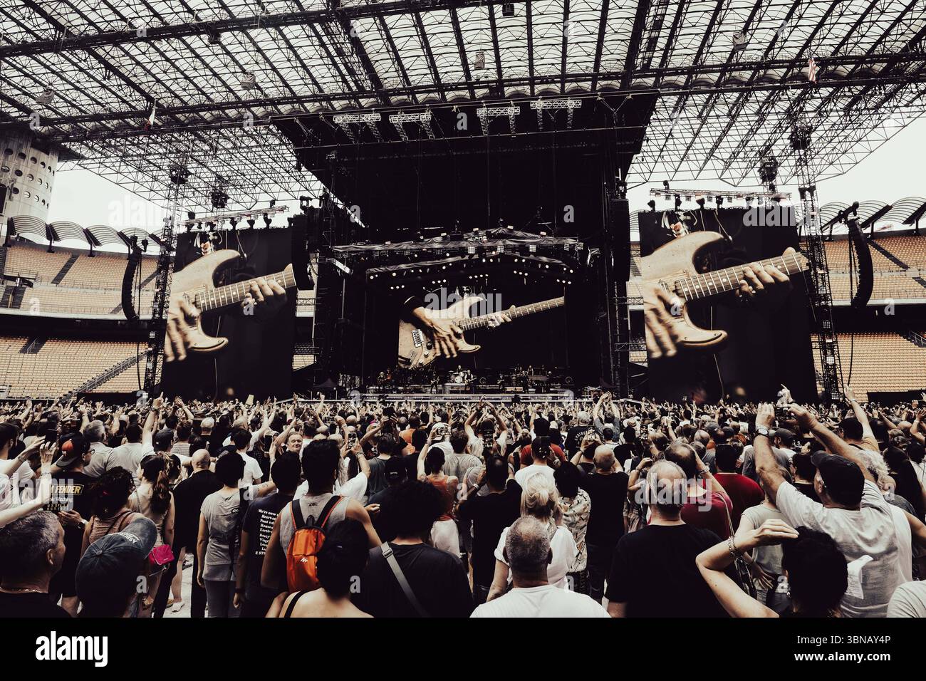 Music Concert - Bruce Springsteen the Bruce Springsteen stage during ...