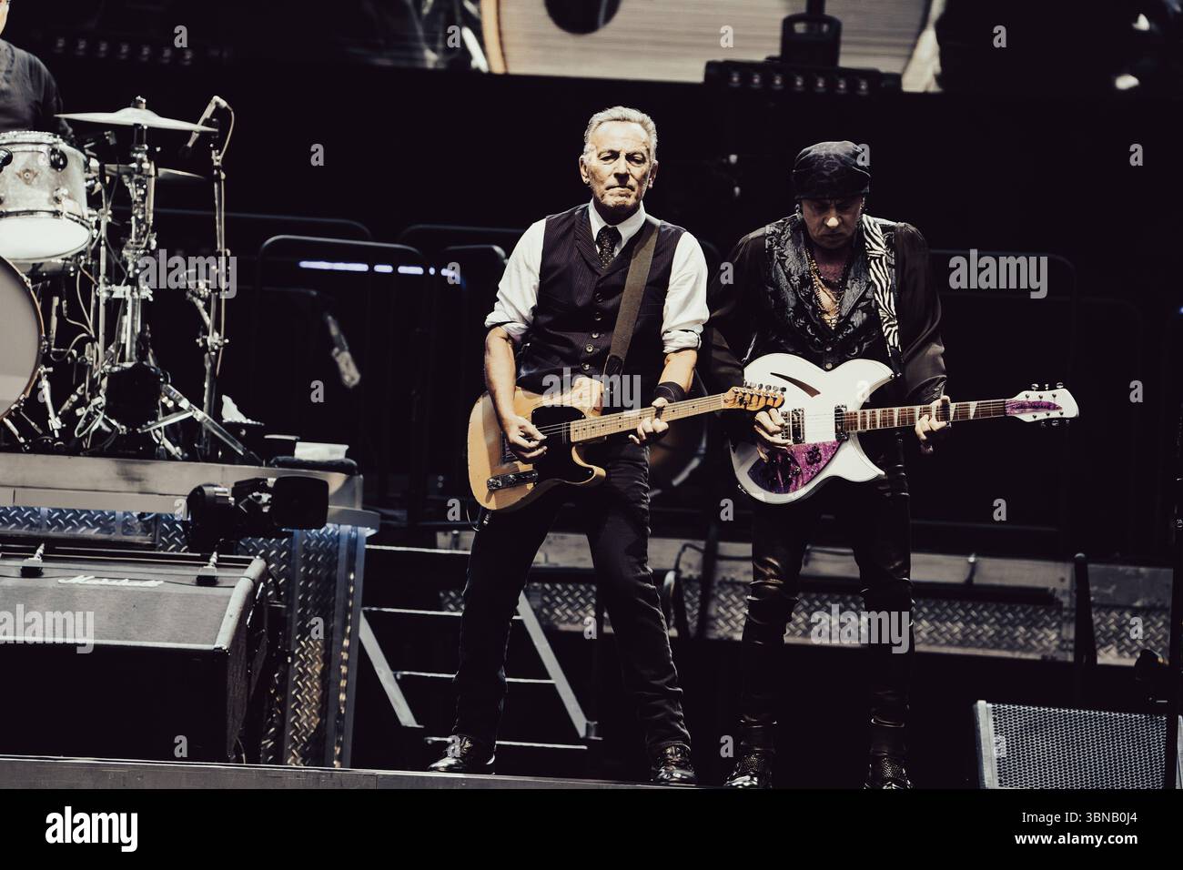 Music Concert - Bruce Springsteen Bruce Springsteen on stage during ...