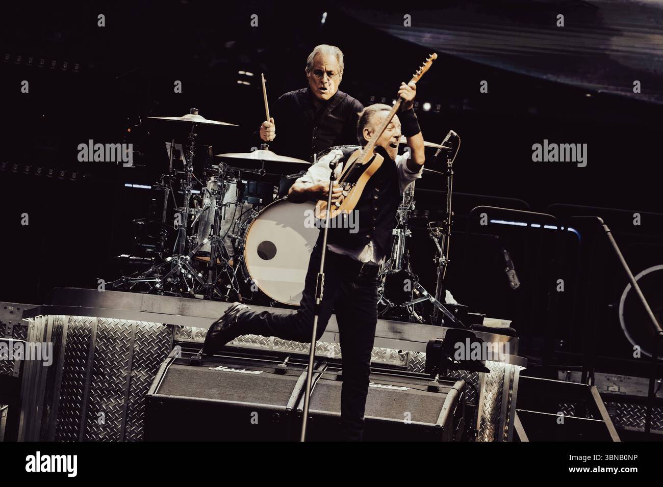 Music Concert - Bruce Springsteen Bruce Springsteen on stage during ...