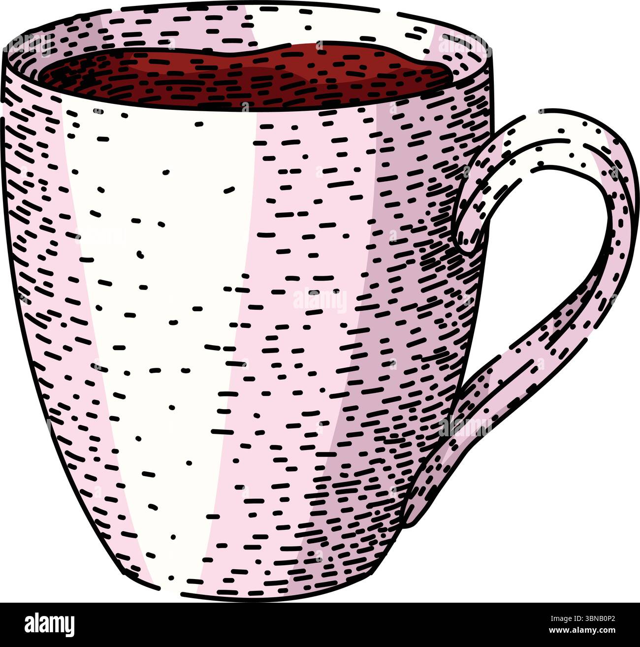 travel coffee mug sketch hand drawn vector Stock Vector Image & Art - Alamy