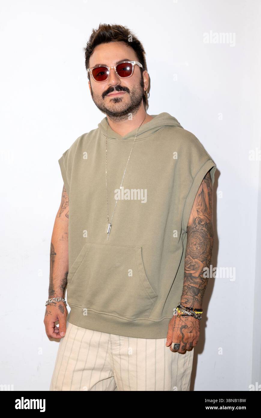 DORAL, FL- July 1: Singer Ramon Fernandez is seen during Univision ...