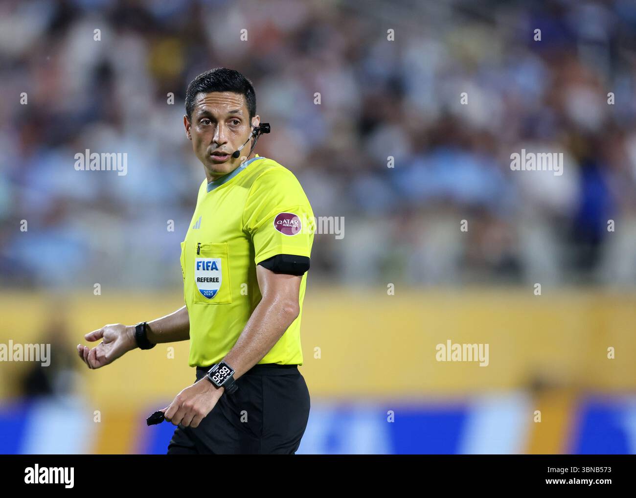 Orlando, USA. 30th June, 2025. Referee Jesus Valenzuela during the ...