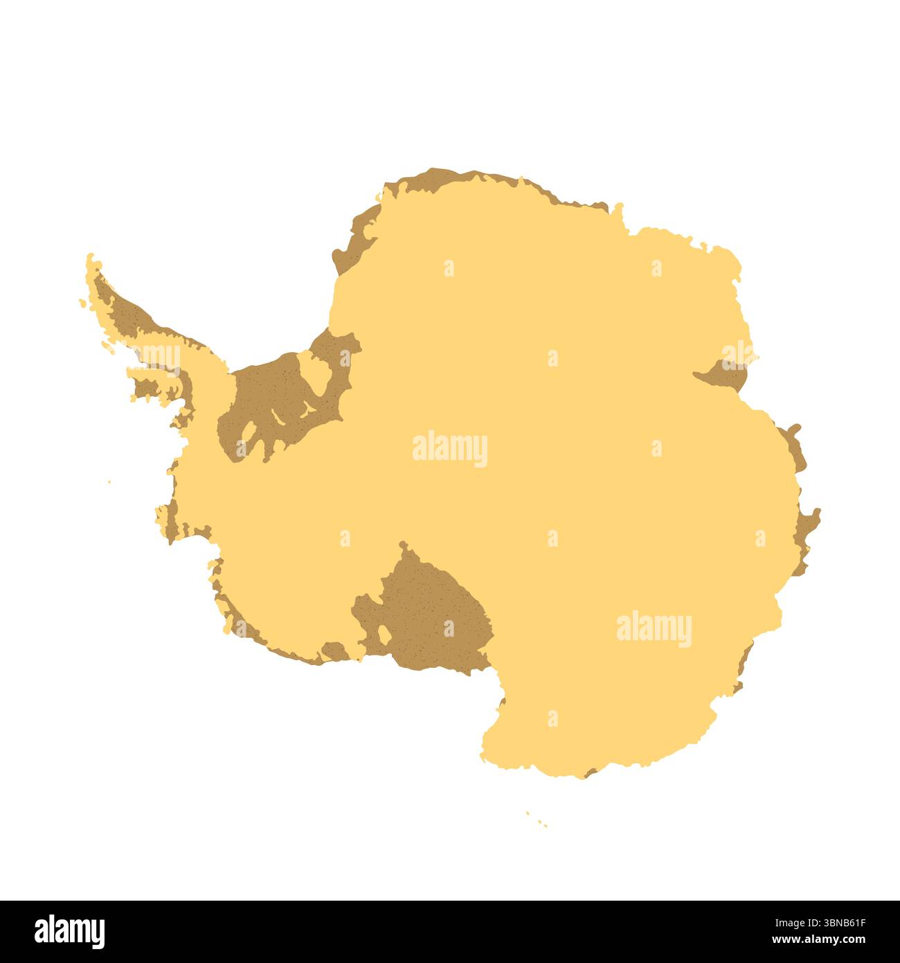 Map of Antarctica, sign silhouette. World Map Globe. Vector ...