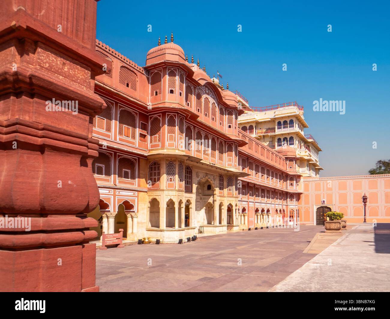Pritam Niwas Chowk is the inner courtyard of Jaipur's City Palace ...