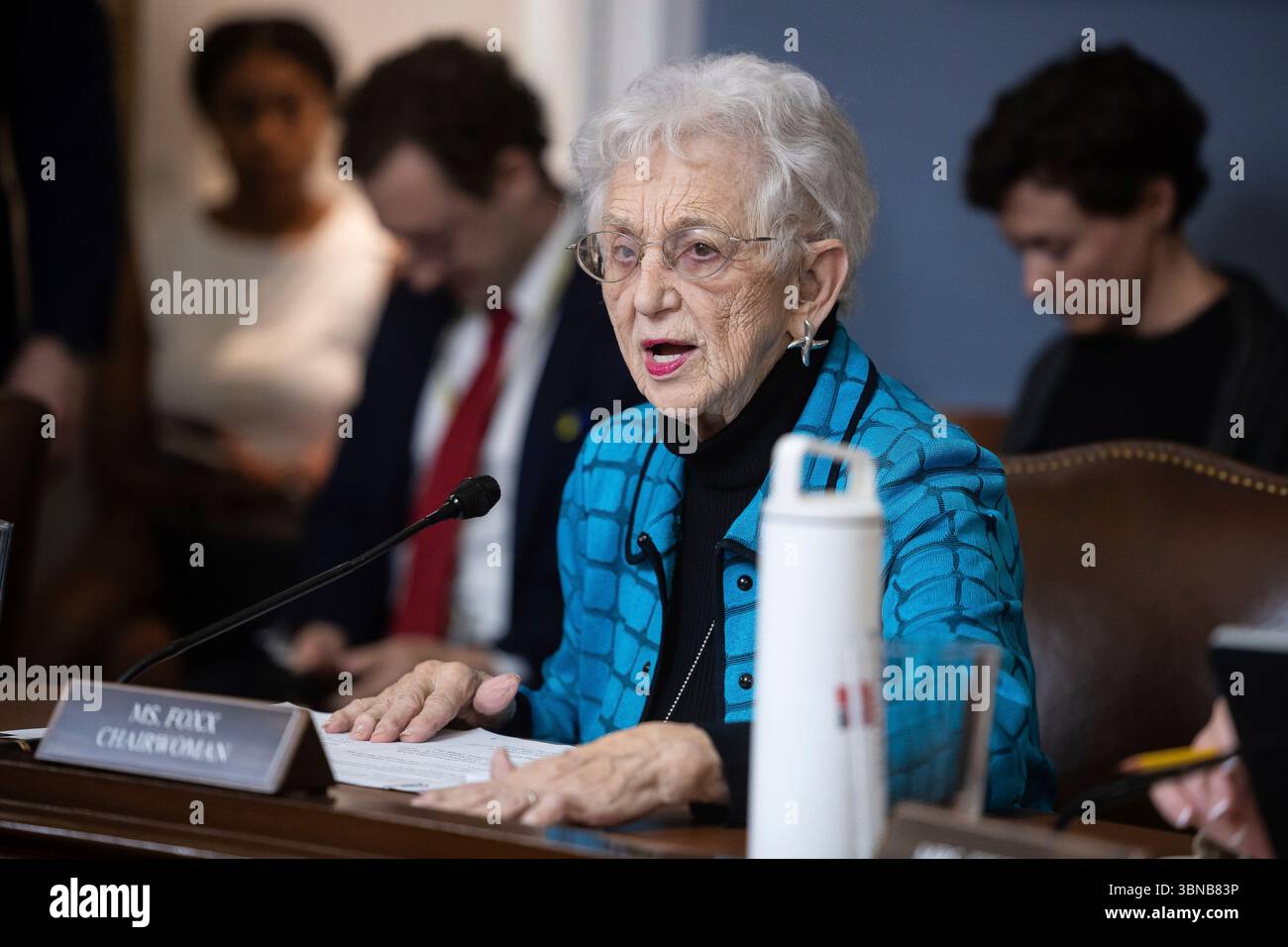 House Rules Committee Chair Virginia Foxx (R-N.C.) speaks during a ...