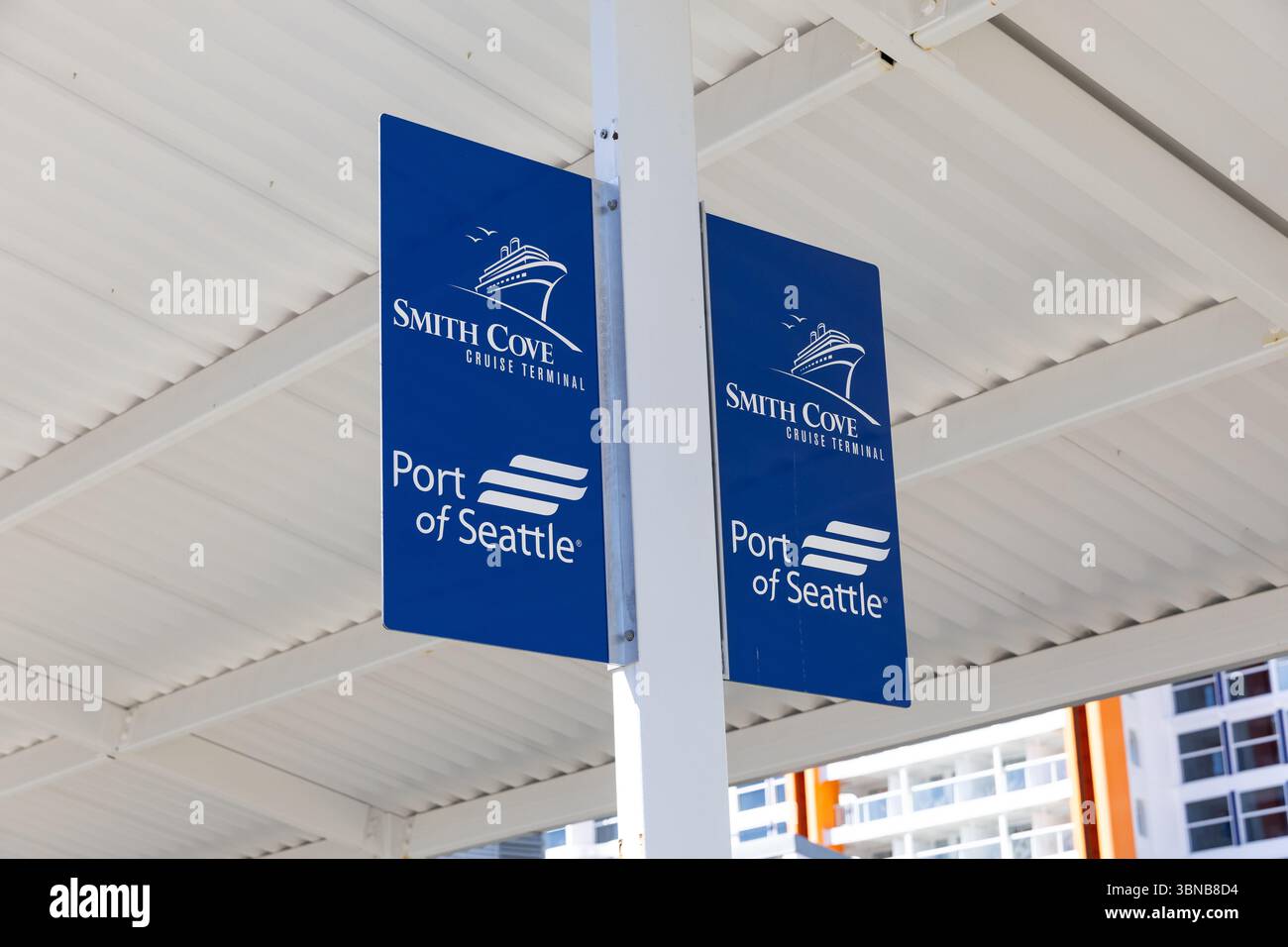 Smith Cove Cruise Terminal at Pier 91 is a dock where vacationers dock ...