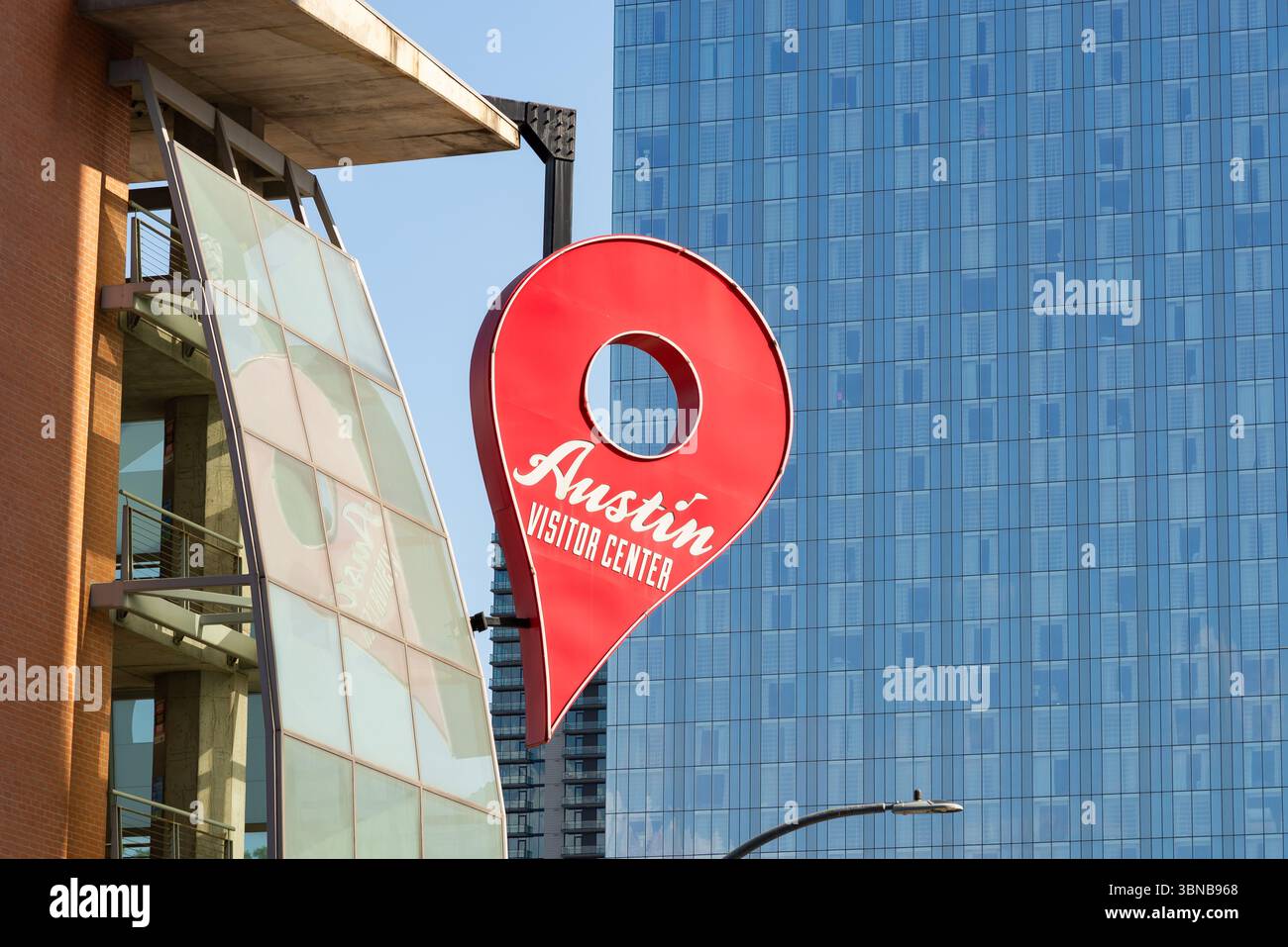 Austin, Texas - United States - June 19th, 2025: Exterior of the Austin ...