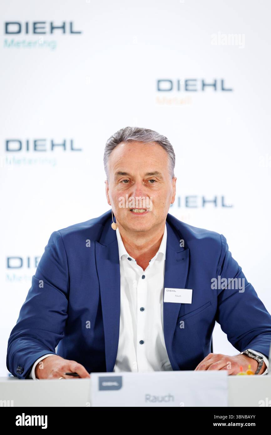 01 July 2025, Bavaria, Nuremberg: Helmut Rauch, Managing Director of ...