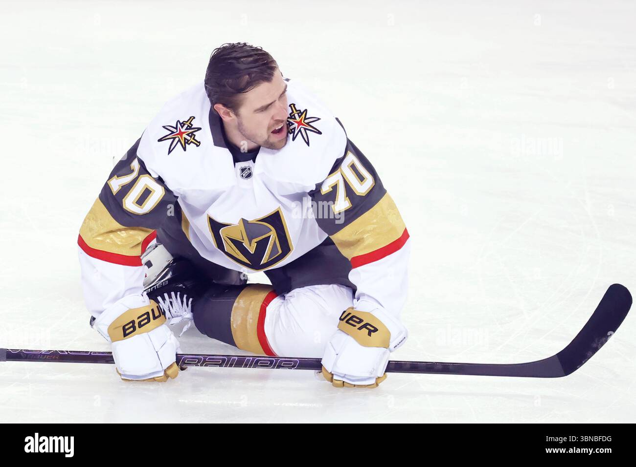 Profile photo on Vegas Golden Knights LW Tanner Pearson during an NHL ...