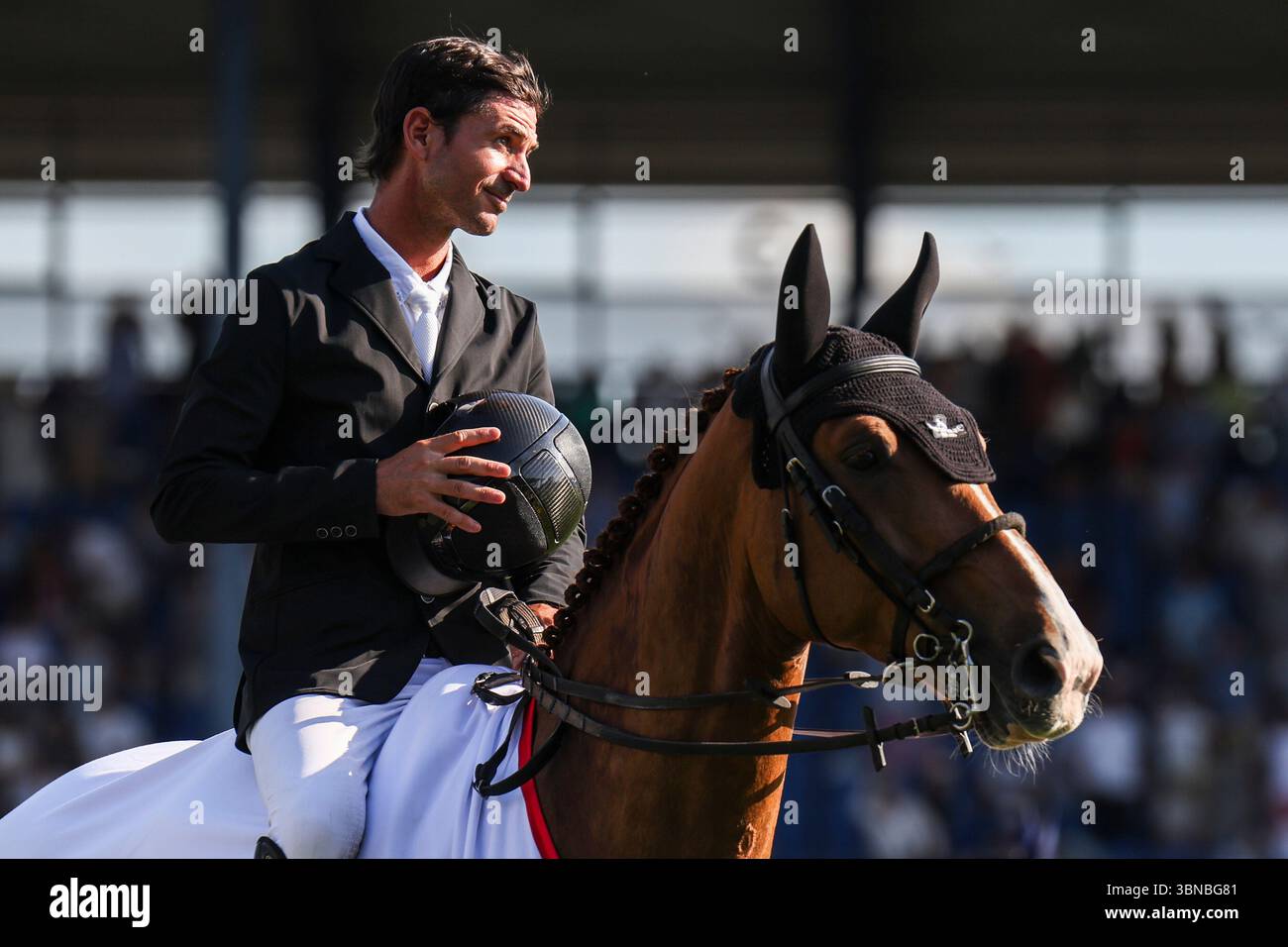 Steve Guerdat (Schweiz) aufLusso Gih Z am 01.07.2025 beim CHIO Aachen ...
