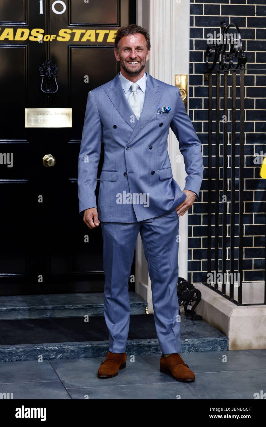 Steven Cree poses for photographers upon arrival at the premier for the ...