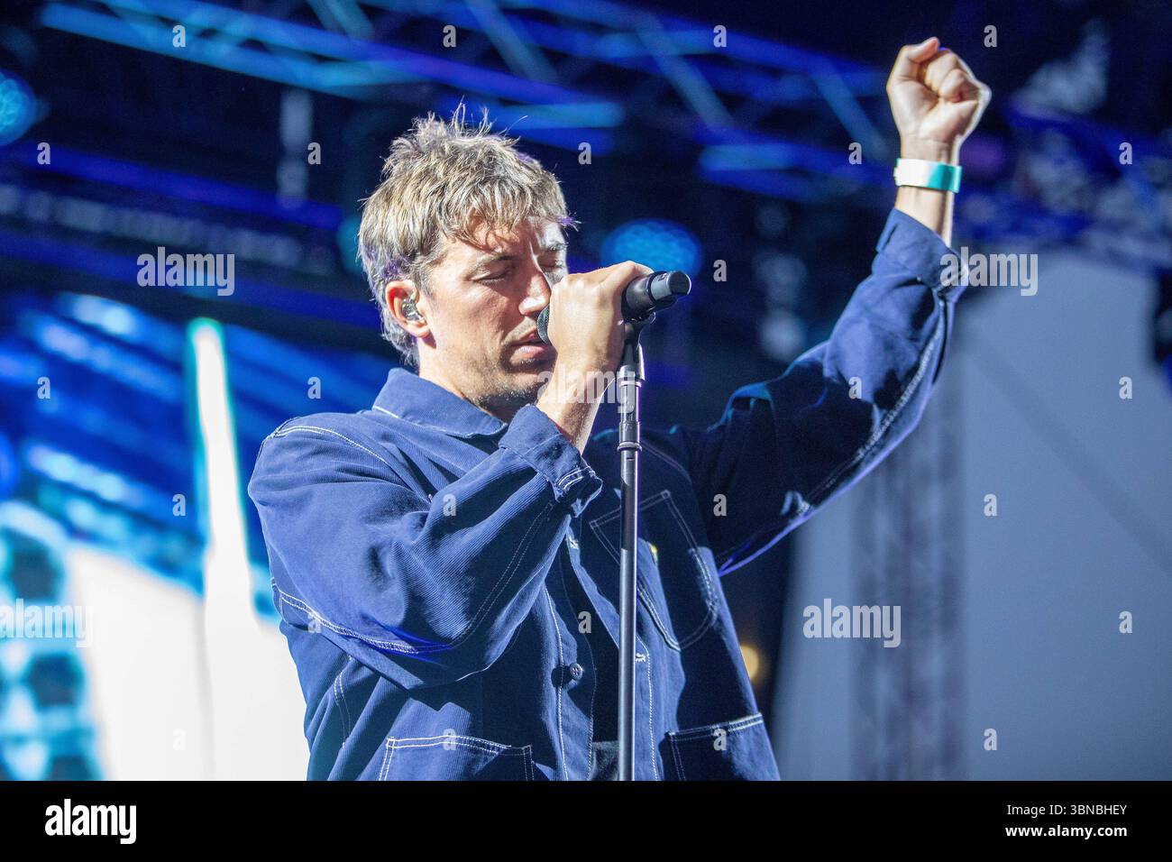 Croatia, Zagreb, 290625. Concert of the british band Faithless at SRC ...