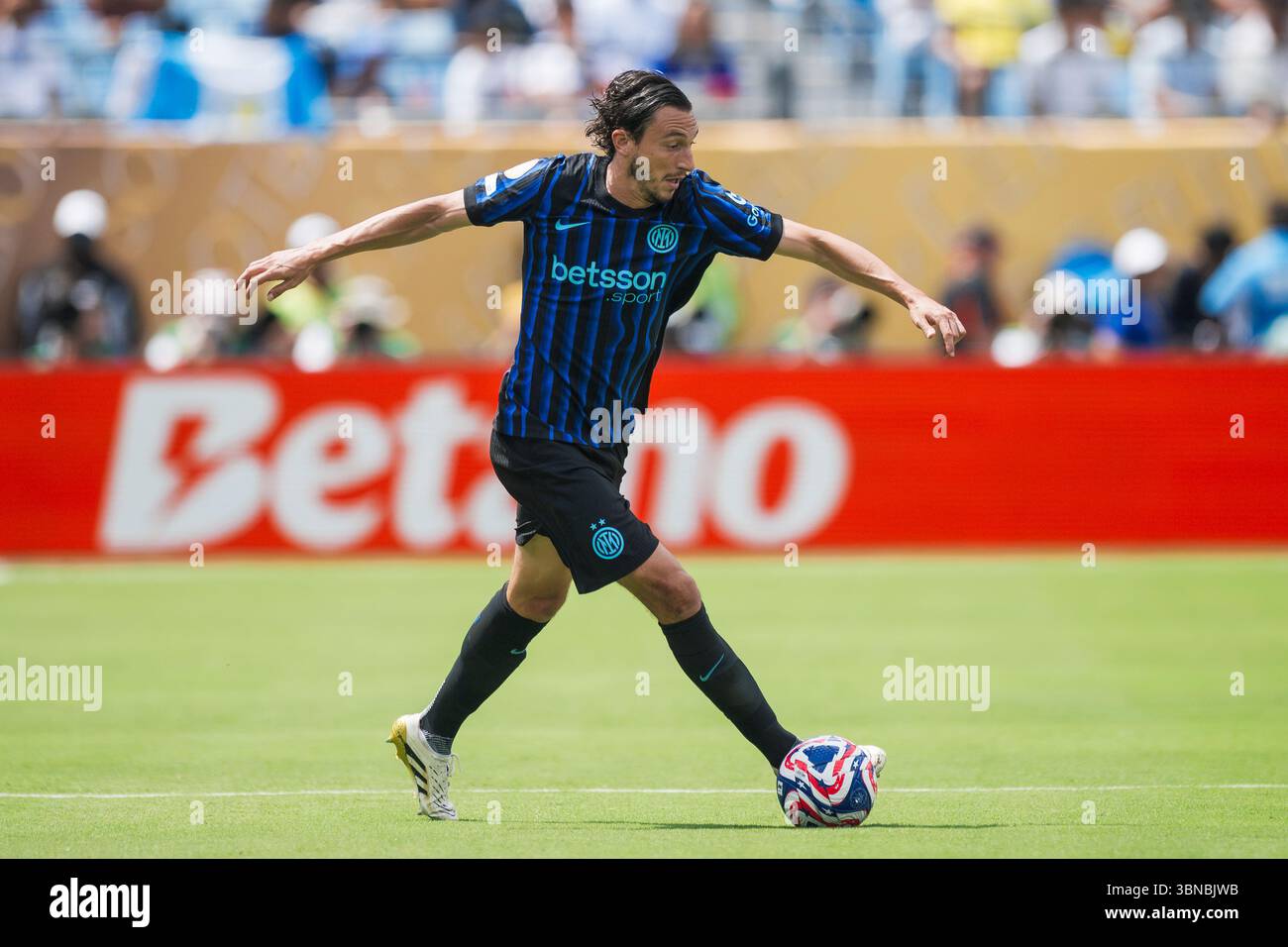 Matteo Darmian of FC Internazionale in action during the FIFA Club ...