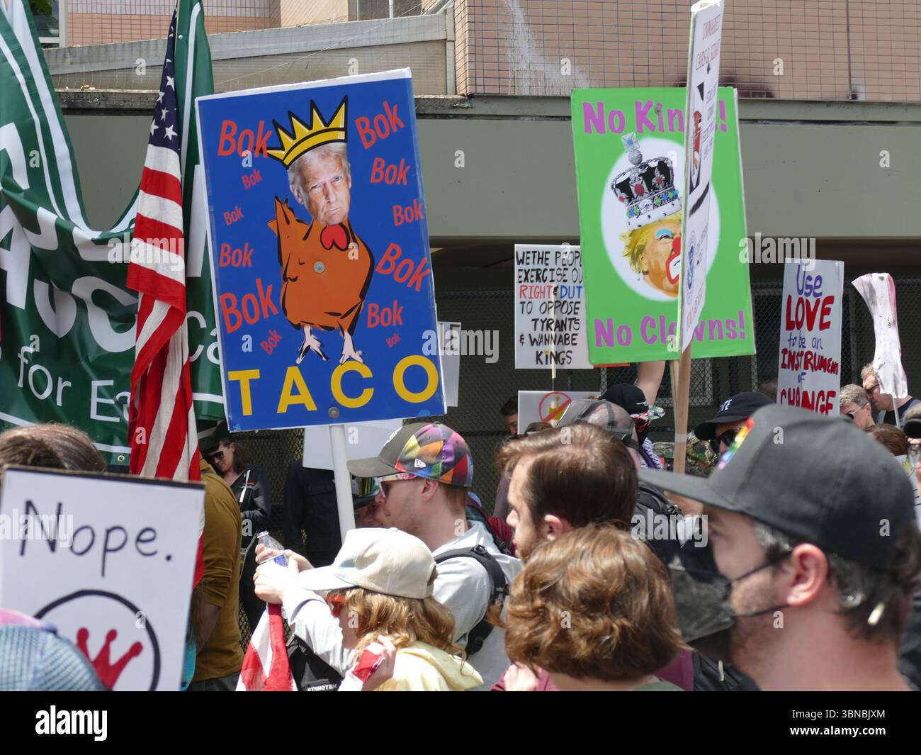 Trump chicken hi-res stock photography and images - Alamy
