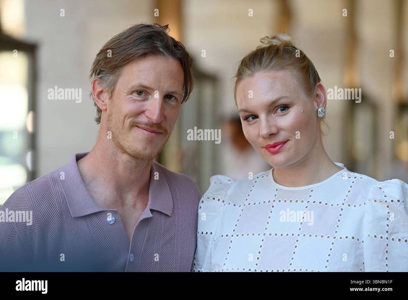 Golo EULER Schauspieler, Rosalie THOMASS Schauspielerin ZDF Empfang/ Get Totgether Orange Hour ...