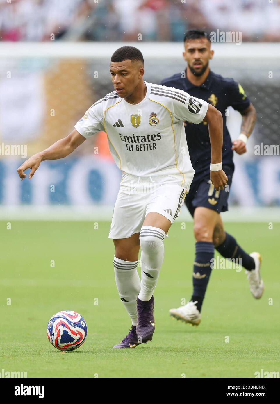 Miami Gardens, USA. 1st July, 2025. Kylian Mbappe of Real Madrid in ...