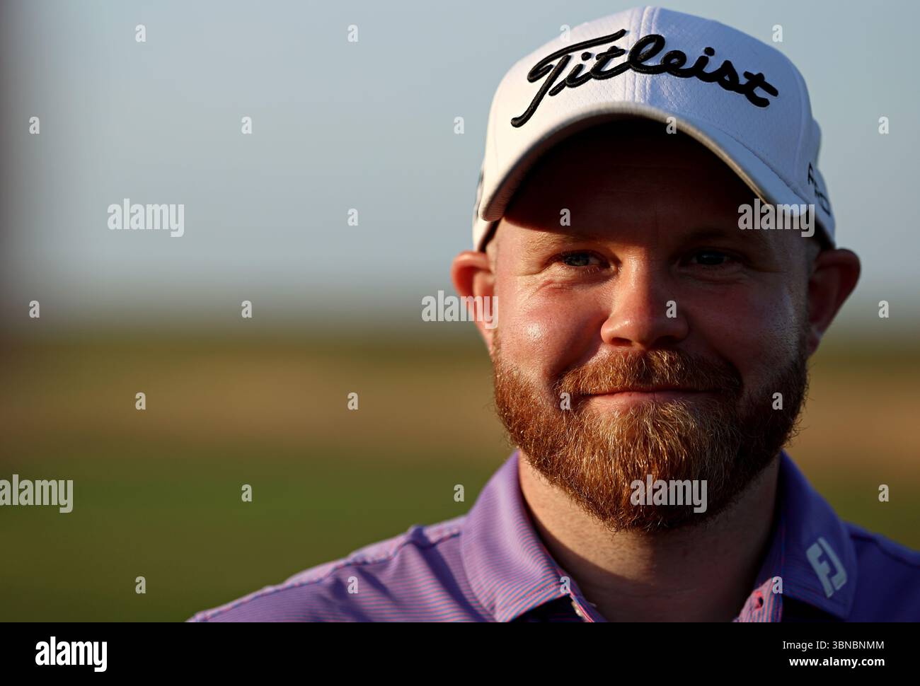 Nathan Kimsey poses for a portrait after he qualifies for The 153 Open ...
