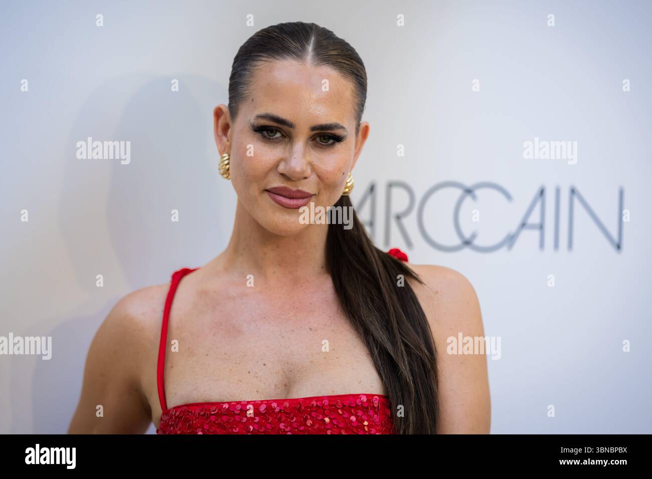 Berlin, Germany. 01st July, 2025. Influencer Jessica Haller comes to ...