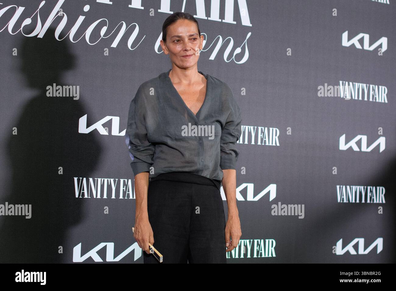 Laura Ponte attends the Vanity Fair Fashion Icons photocall at El ...