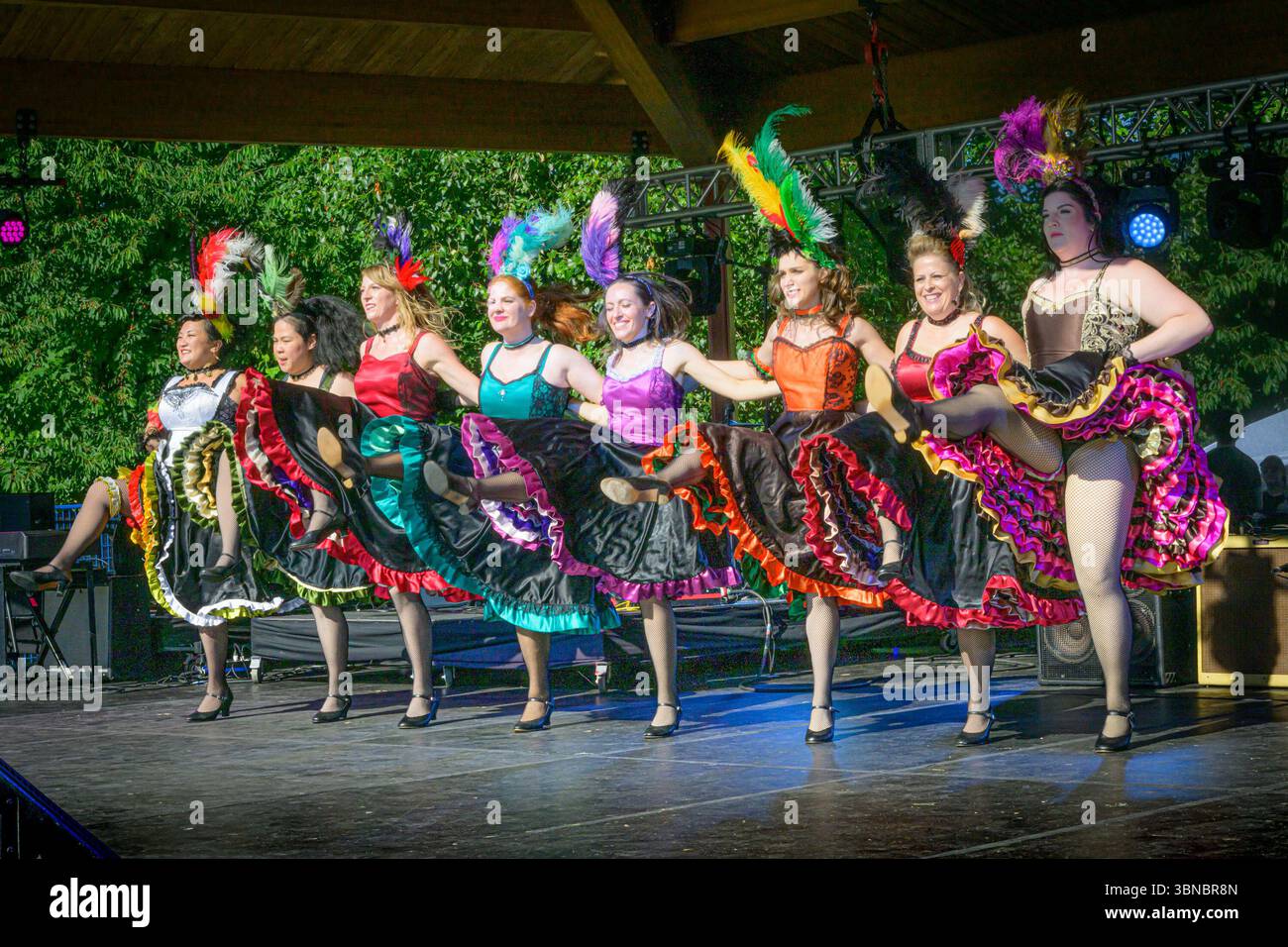 Golden Spike Can Can Dancers, Golden Spike Days, Port Moody, British ...
