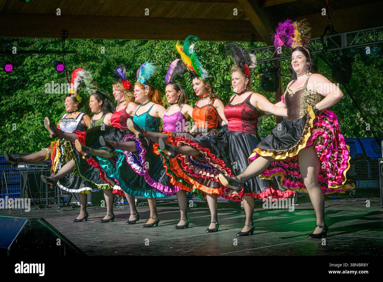 Golden Spike Can Can Dancers, Golden Spike Days, Port Moody, British ...