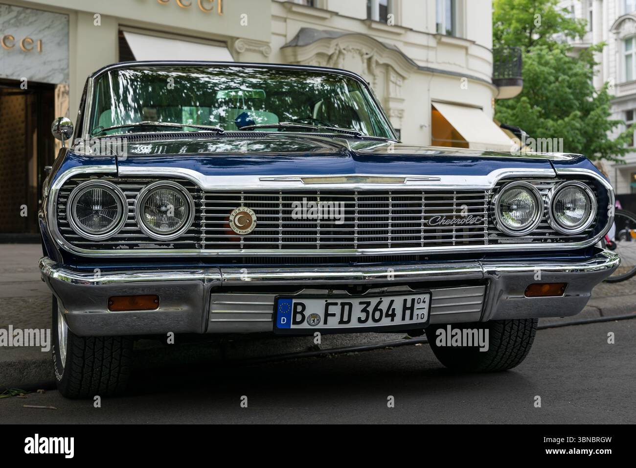 BERLIN - MAY 10, 2025: Chevrolet Impala SS hardtop coupe (1964) at ...