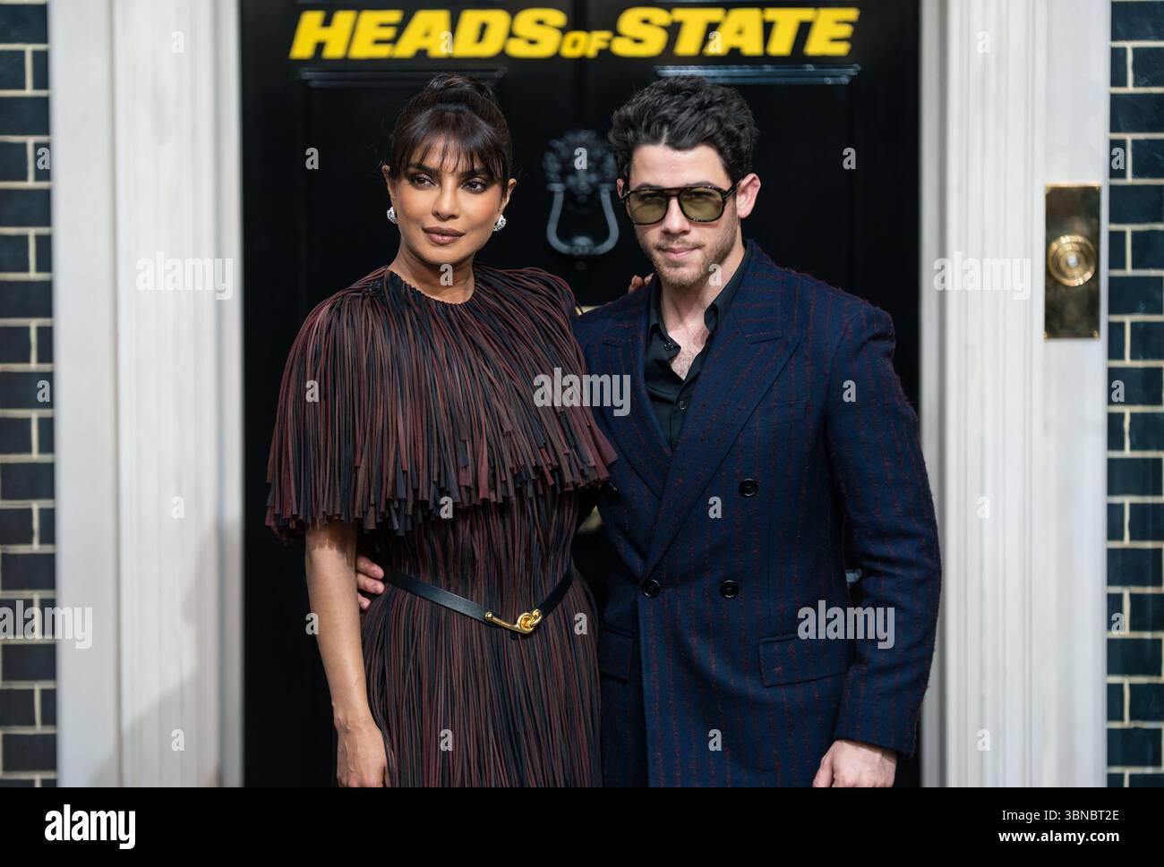 LONDON, ENGLAND - JULY 01: Priyanka Chopra and Nick Jonas attend the UK ...