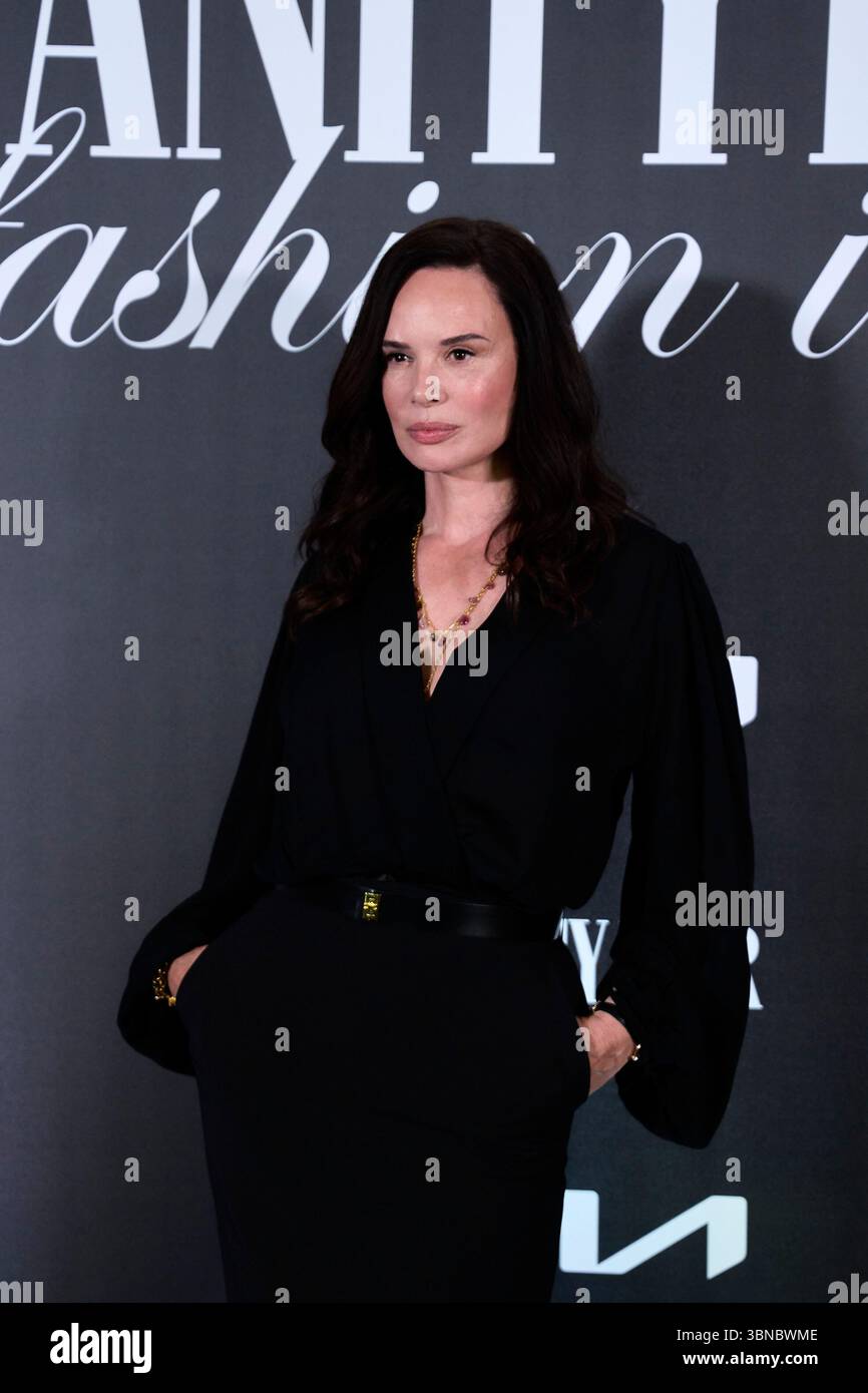 Celia Forner Venturi attends Vanity Fair Fashion Icons photocall at El ...