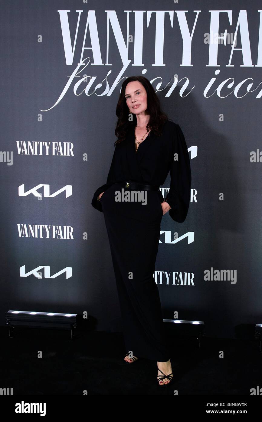 Celia Forner Venturi attends Vanity Fair Fashion Icons photocall at El ...