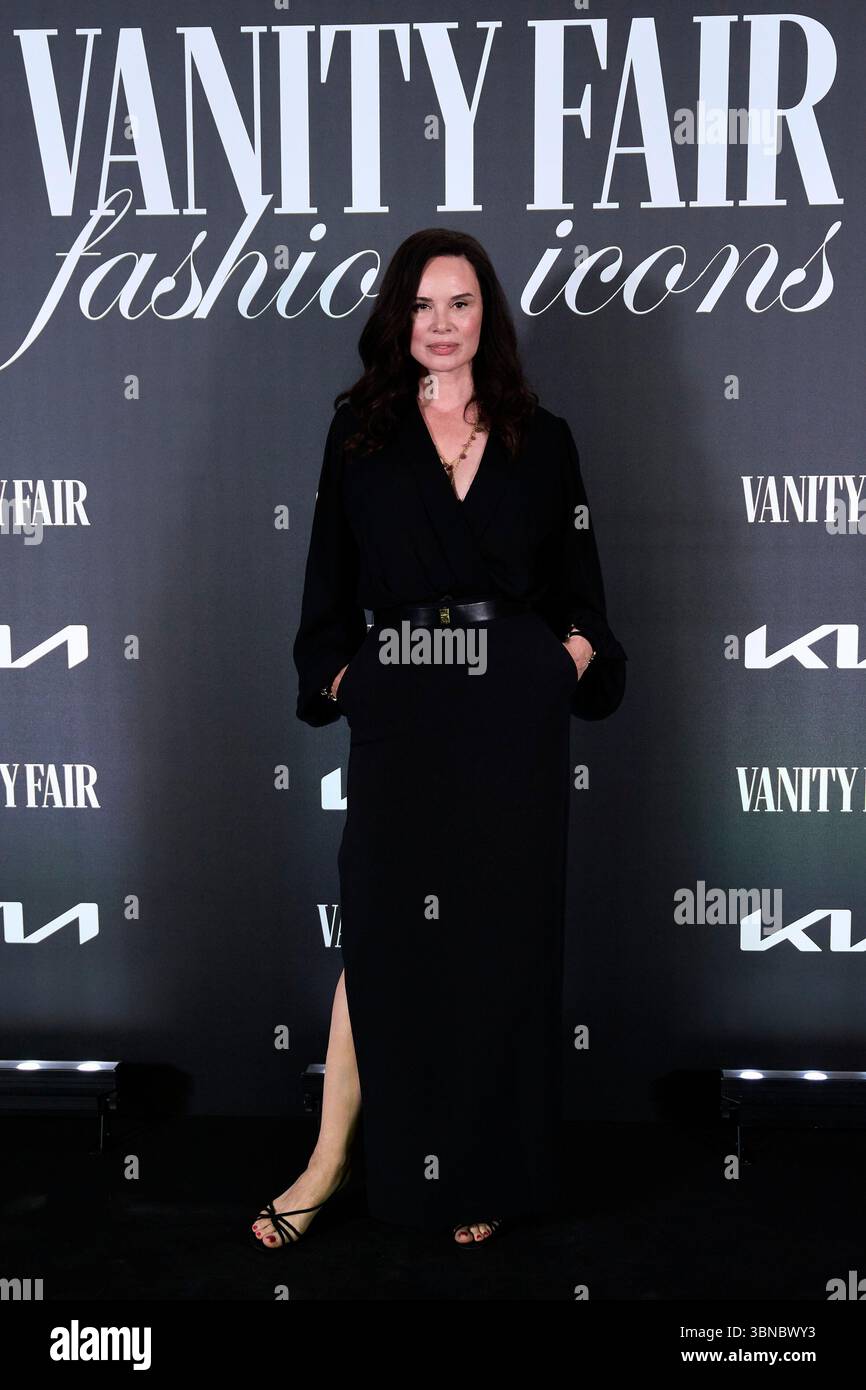 Celia Forner Venturi attends Vanity Fair Fashion Icons photocall at El ...