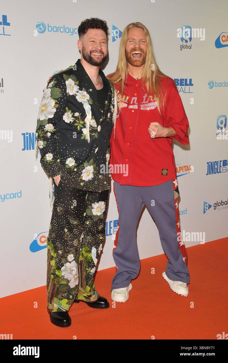 Calum Scott and Sam Ryder at the Capital's Jingle Bell Ball 2023, Day 2 ...