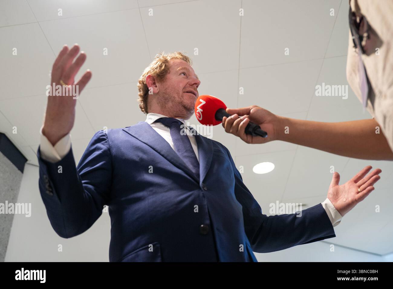 DEN HAAG, NETHERLANDS - JULY 1: Demissionary Minister David van Weel in ...