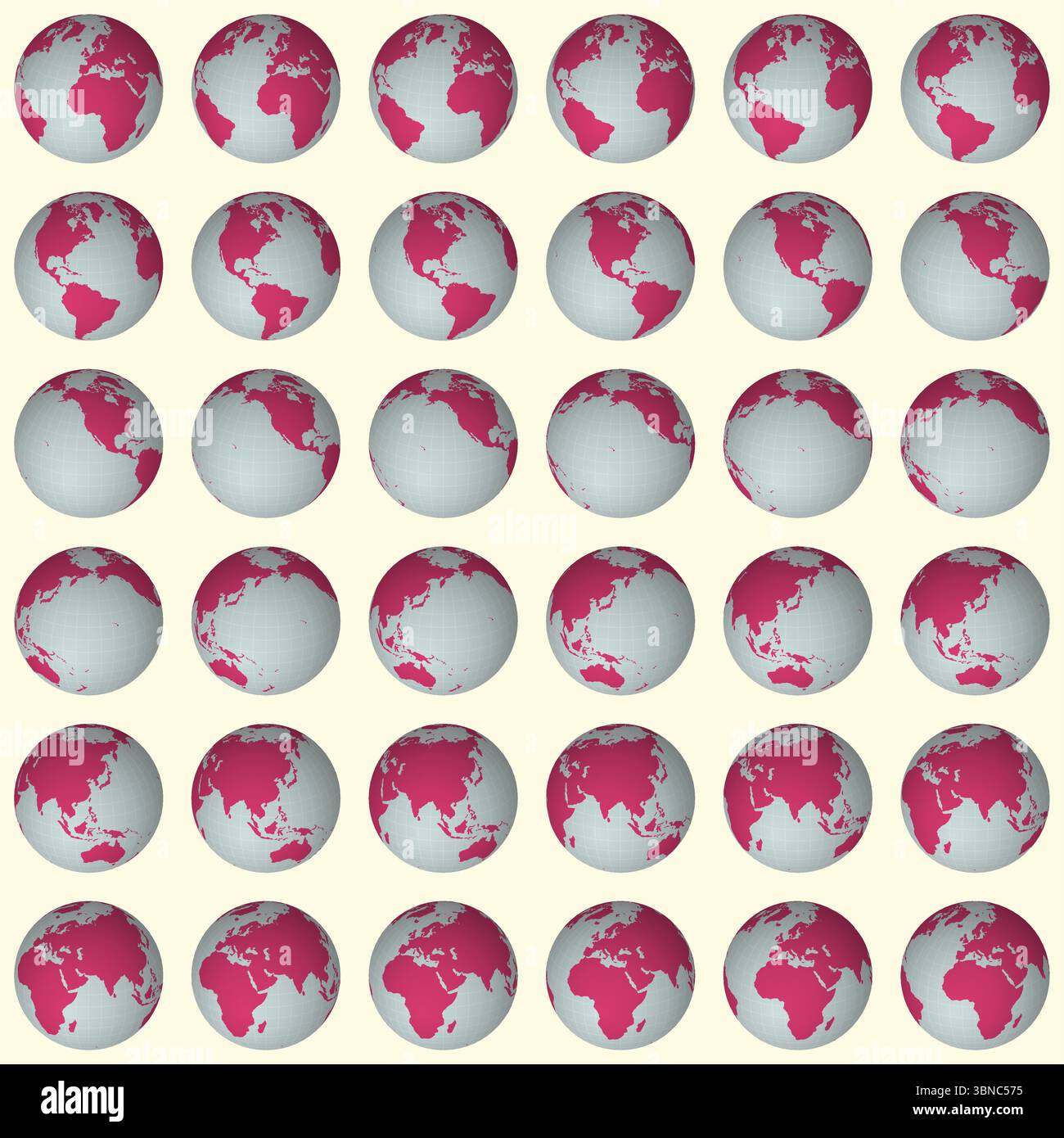 Rotating globe hi-res stock photography and images - Alamy