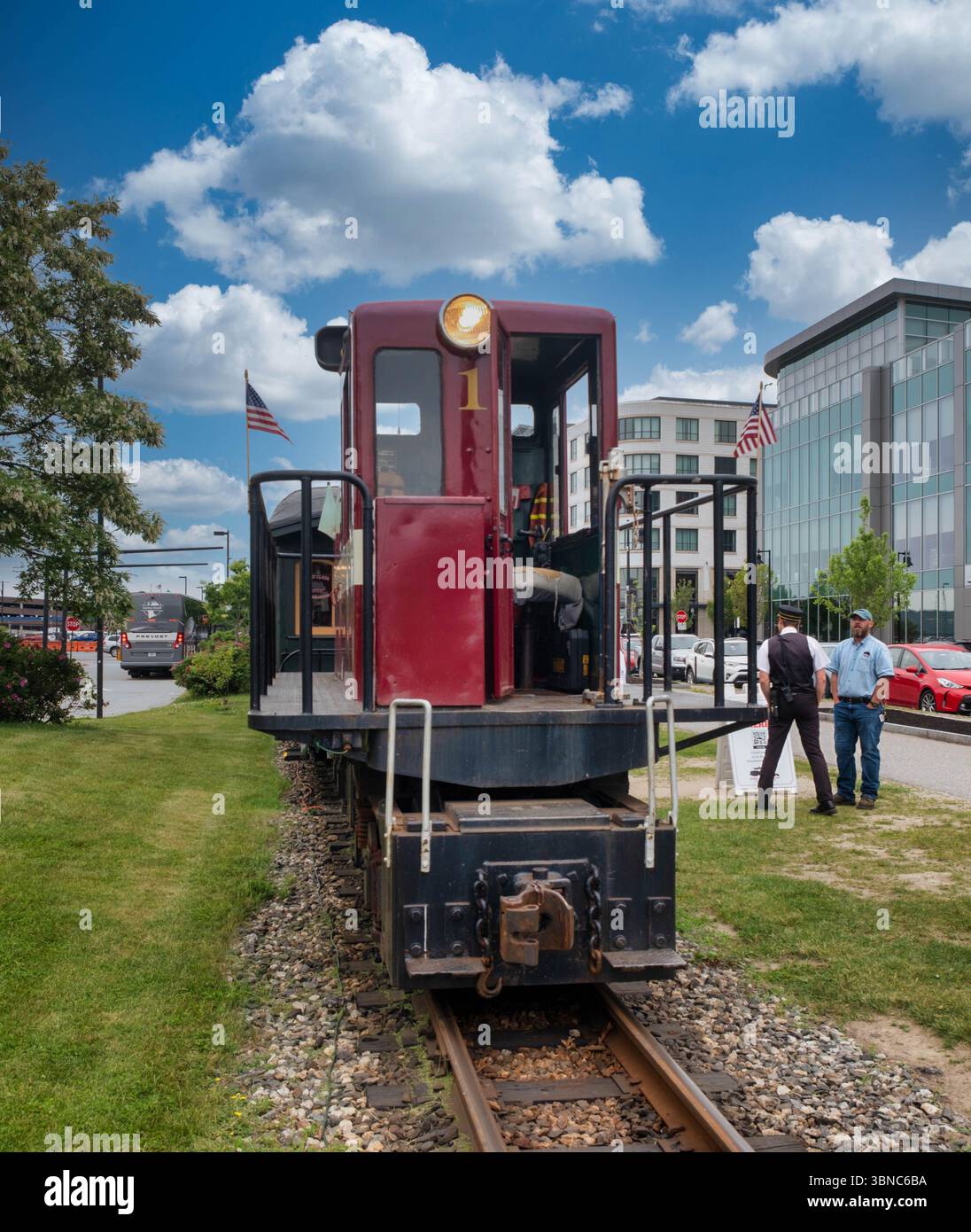 PORTLAND, MAINE - June 13, 2025: Views Around the Maine Narrow Gauge ...