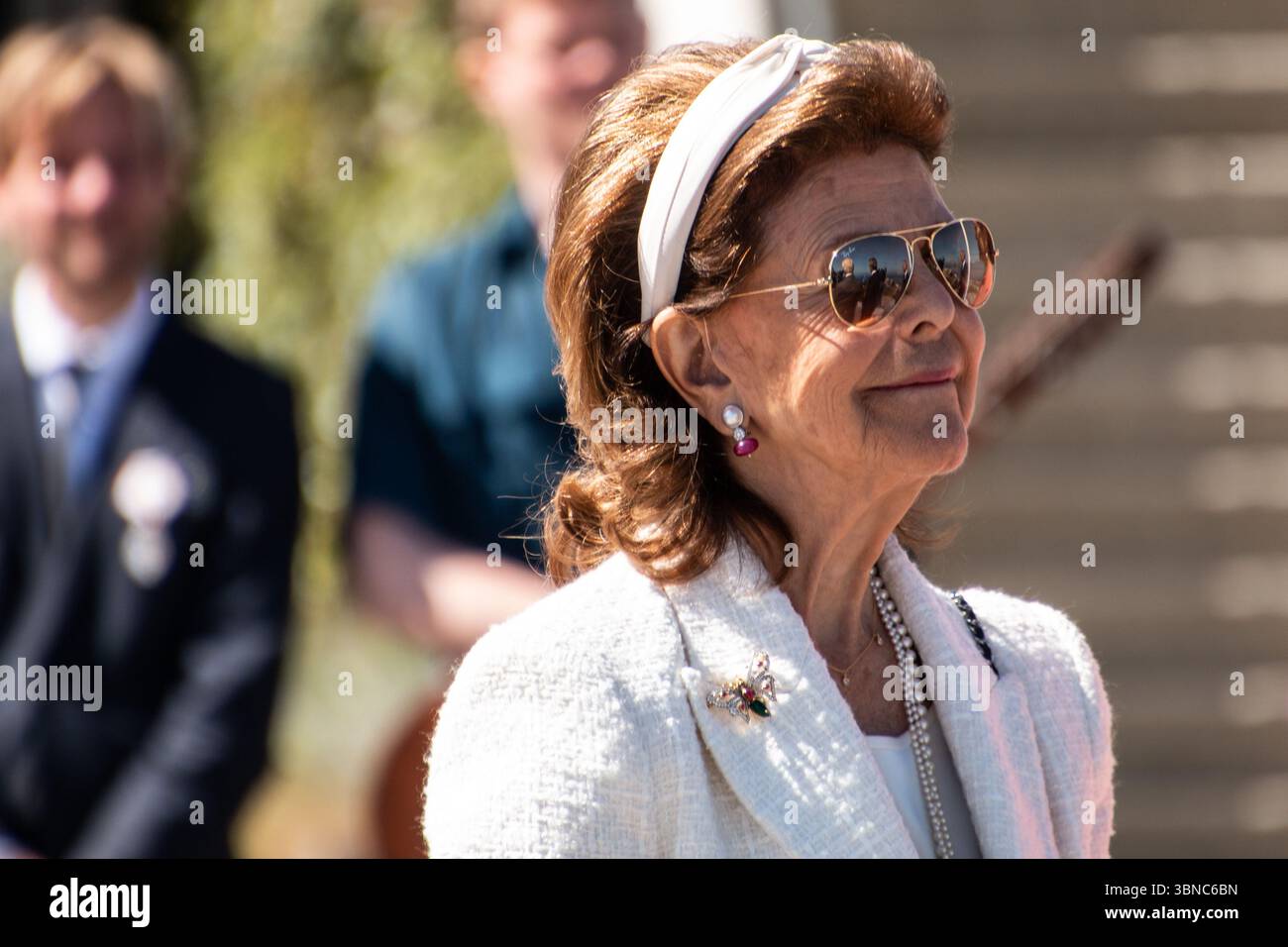 Sweden's Queen Silvia participates in the celebration to mark the ...